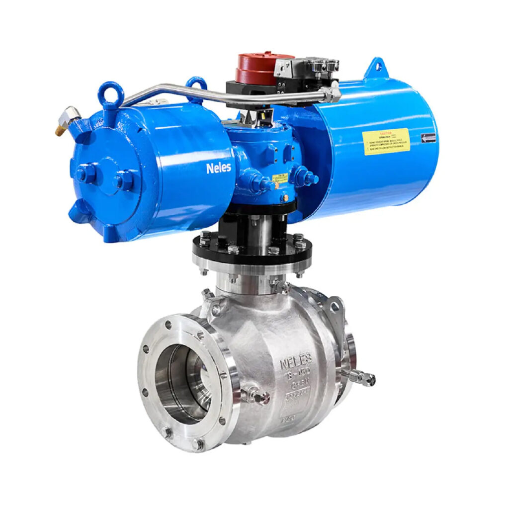 Neles™ soft seated trunnion ball valve, series 6D – Turcomp