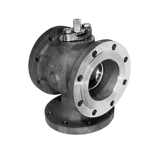 Jamesbury™ 3 way flanged ball valve – Turcomp